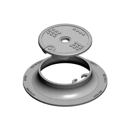 20-1/2" Water Meter Lid & Ring Marked Water | PlumbersStock