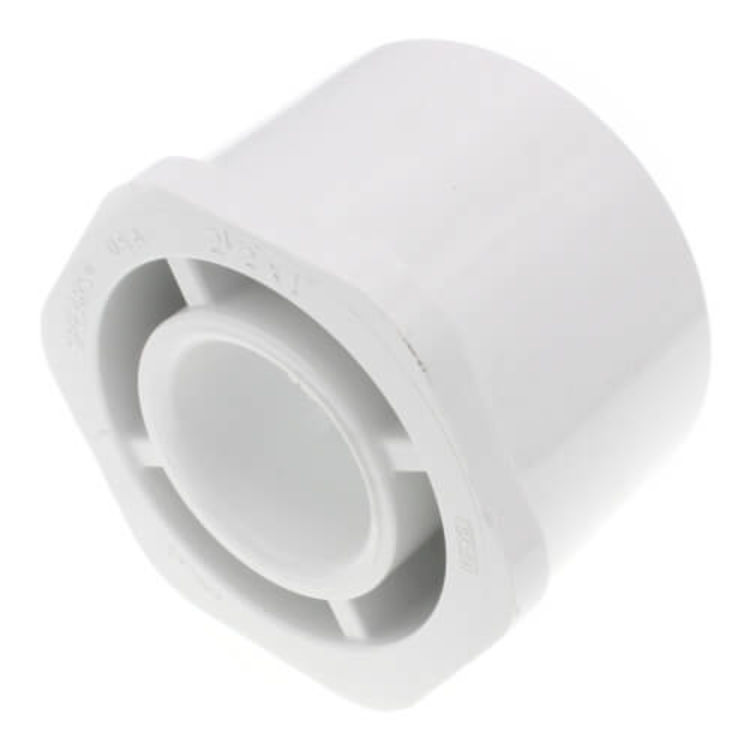 PVCB2121 2-1/2"x1" SCH 40 PVC Bushing | PlumbersStock