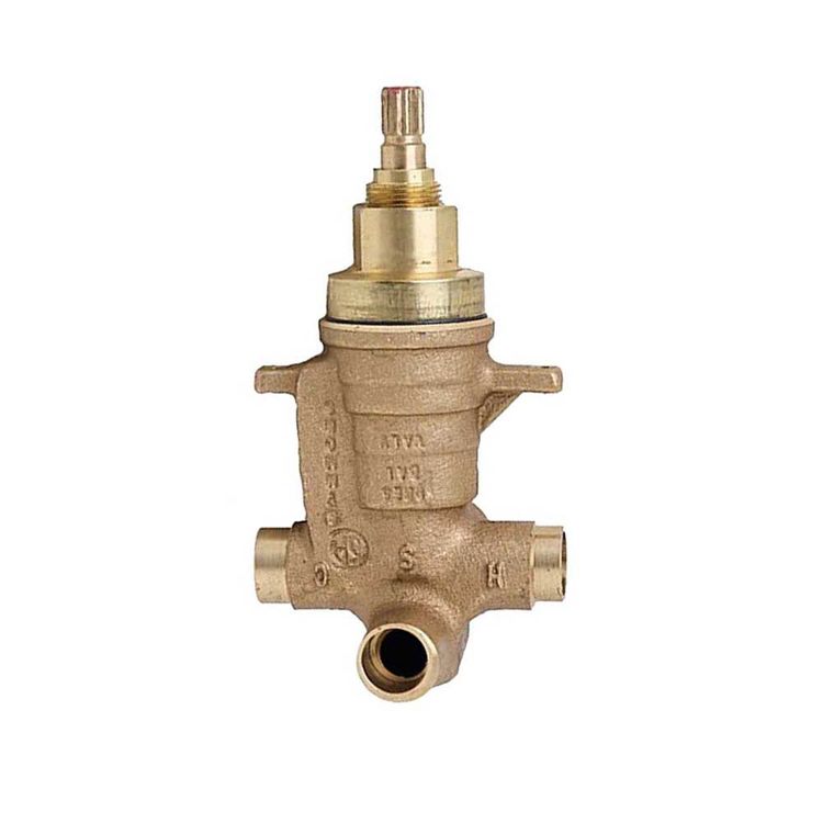 SYMMONS S-4002-BODY TEMPTROL TUB/SHOWER VALVE W/ DIVERT SWEAT CONNECTION
