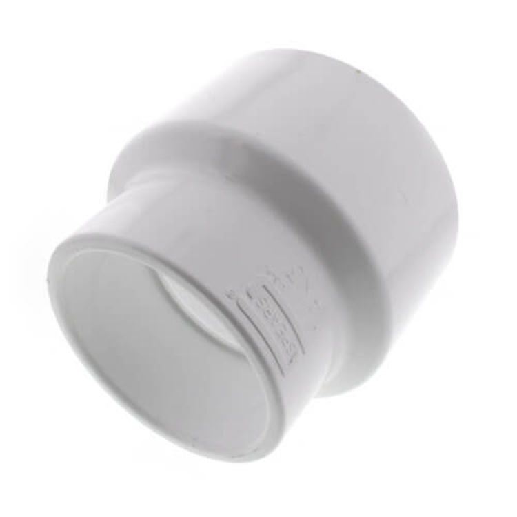 4" x 3" Schedule 40 PVC Bell Reducer | PlumbersStock