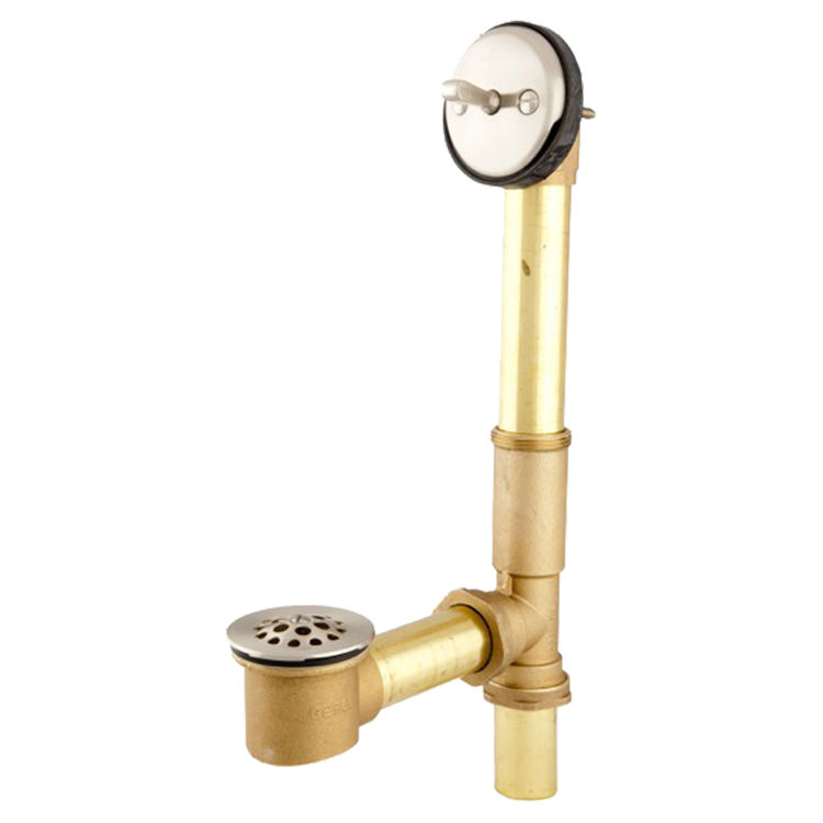 Gerber N1-812 Gerber Classics Brass Trip Lever Drain with Pre-Set ...