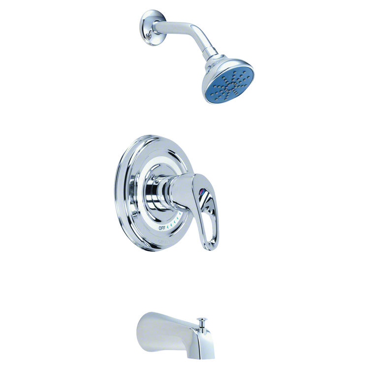 Gerber 49-731 Gerber Classics Safetemp Pressure Balance Tub and Shower ...