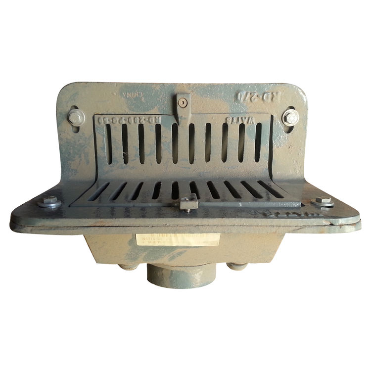WATTS RD-290-A SCUPPER / PARAPET ROOF DRINA W/ FLAT GRATE & 45 DEG OUTLET