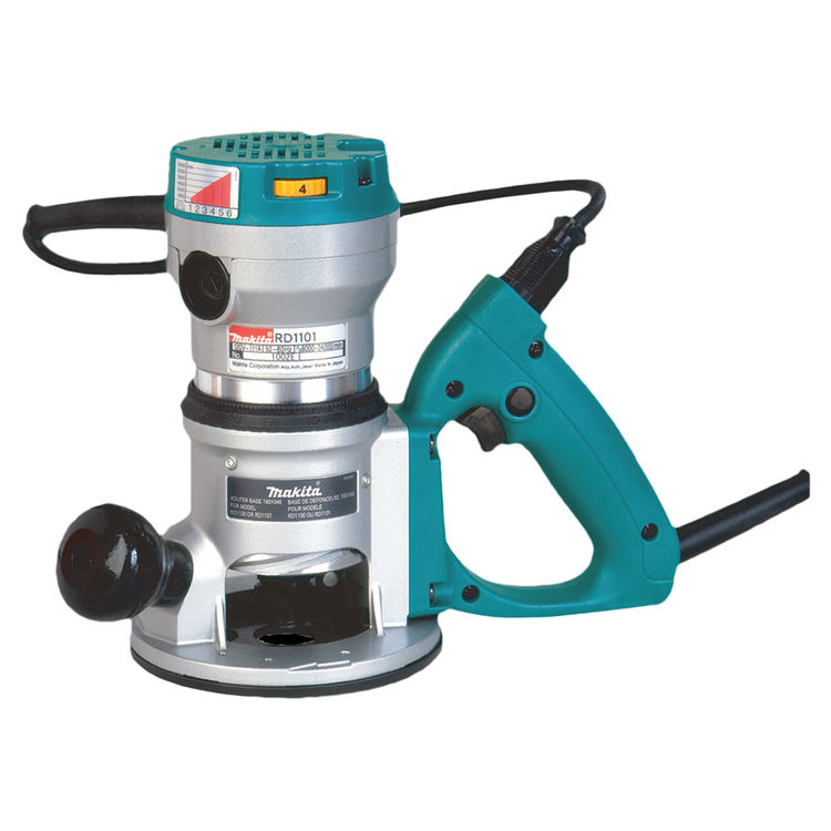 Makita RD1101 2-1/4 HP* D-Handle Router | PlumbersStock