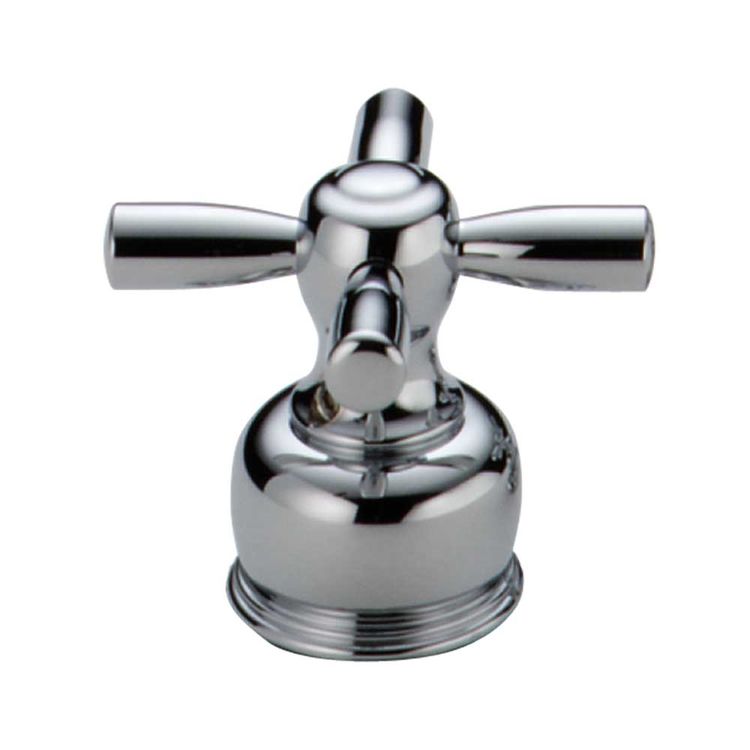 View 3 of Delta H46 Delta H46 Delta Two Metal Cross Handle Kit (Chrome)