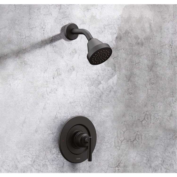 Moen T2902EPBL Gibson Posi-Temp Eco Performance Shower Trim, Matte Black