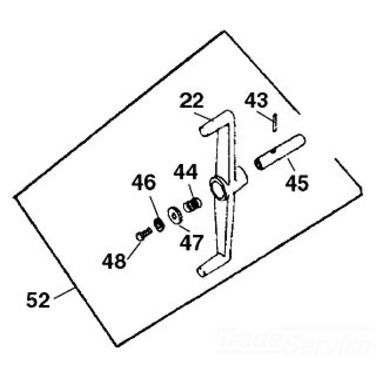 Ridgid 42027 Kit, Carriage HandWheel 1224 | PlumbersStock