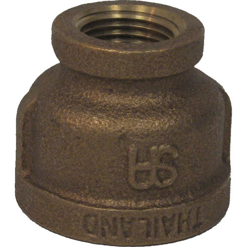 Brass Bell Reducer, 1" x 1/2" | PlumbersStock