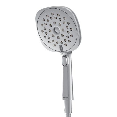 Moen Verso 5in Square Chrome Single-Function Handheld Shower with ...
