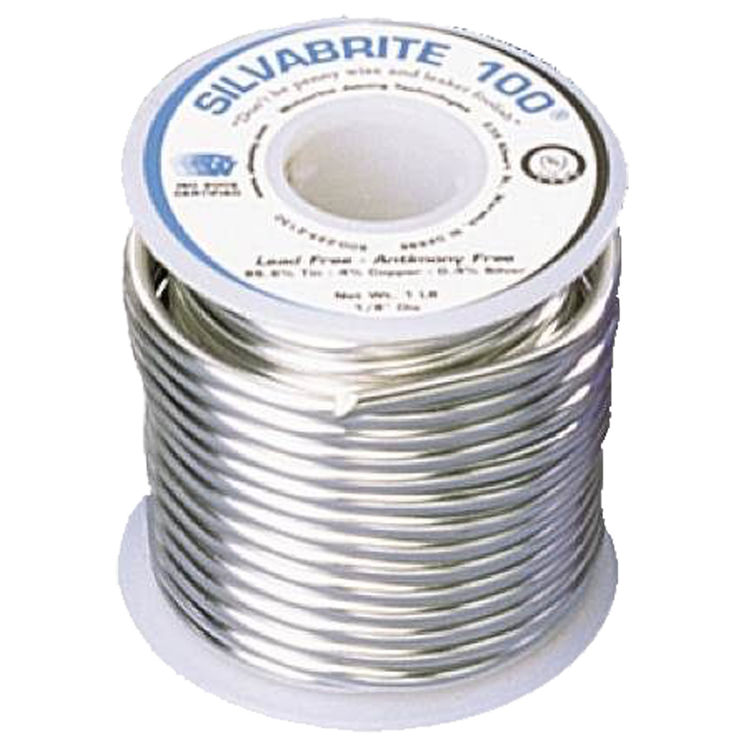 SILVABRITE 100 SILVER SOLDER .5% SILVER | PlumbersStock
