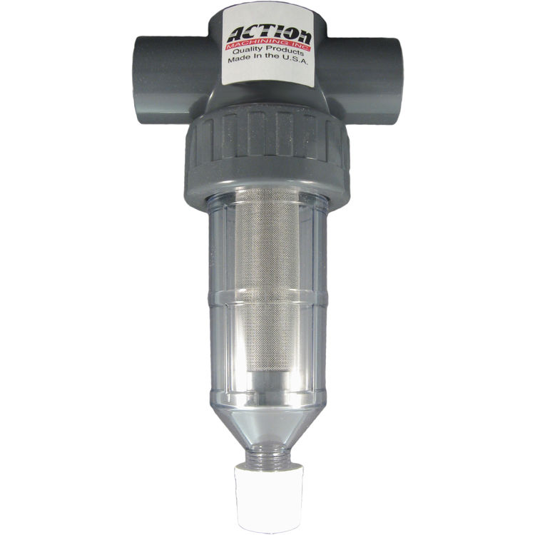 Action Machining AFI 2.0-32 2" AFI Clear Action Filter With 32 Mesh ...